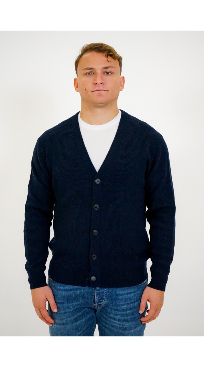 Cardigan uomo a coste Manuel Ritz